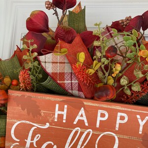 Happy Fall Y'all Wreath - Etsy