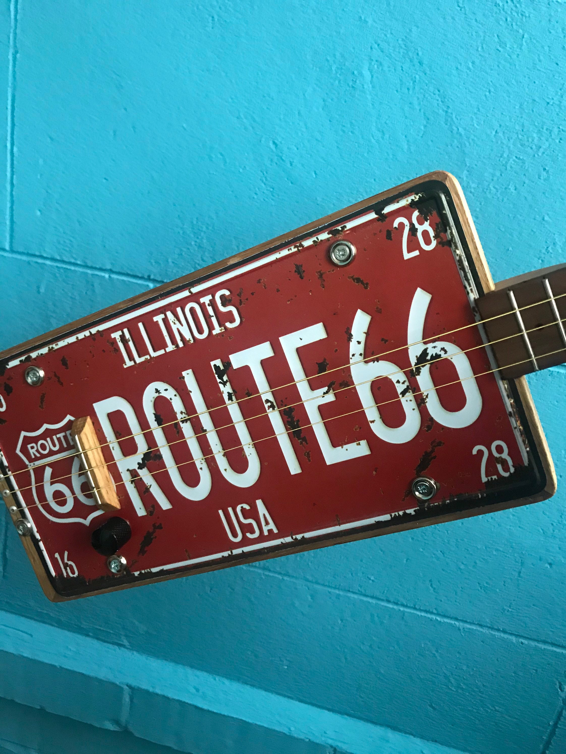 Cigar Box Guitar/ American License Plate Resonator - Etsy UK