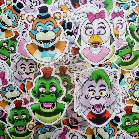 FNAF Security Breach High Quality Waterproof Vinyl Stickers | Etsy