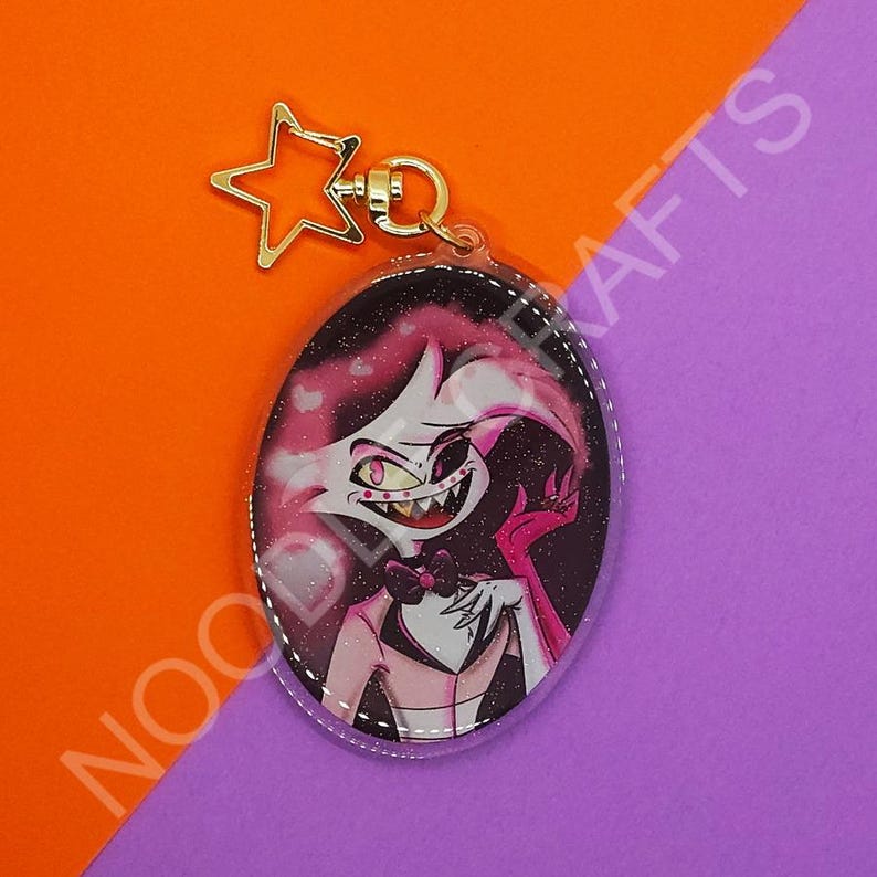Hazbin Hotel Alastor Charlie Vaggie Lucifer Husk Angel Dust Niffty Sir ...