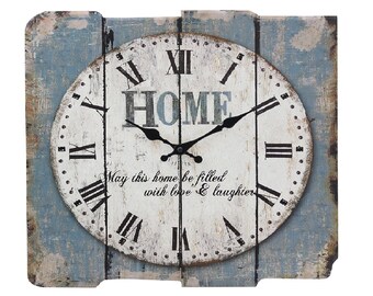 Farmhouse Wall Clock - Etsy