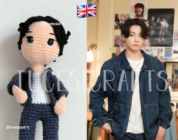BTS JUNGKOOK AMIGIRUMI Pattern Jk Pattern Dynamite | Etsy