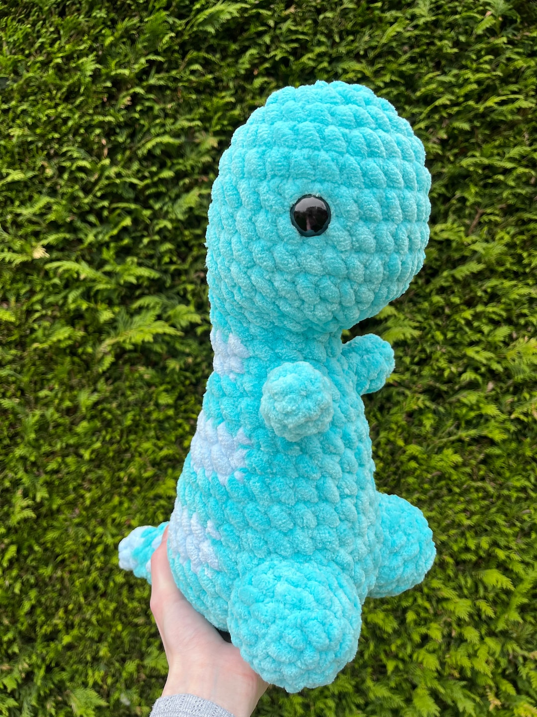 Jumbo Chunky T-rex Plushie, Crochet Dinosaur - Etsy