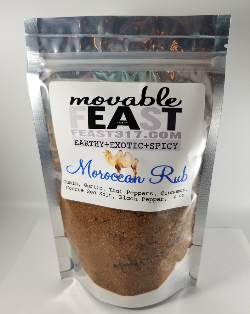 Moroccan Rub 4 Oz - Etsy