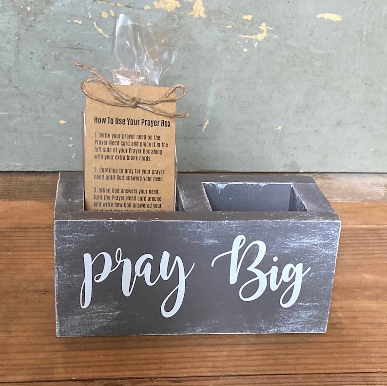 Prayer Boxhandmade Wooden Christian Gift Inspirational - Etsy