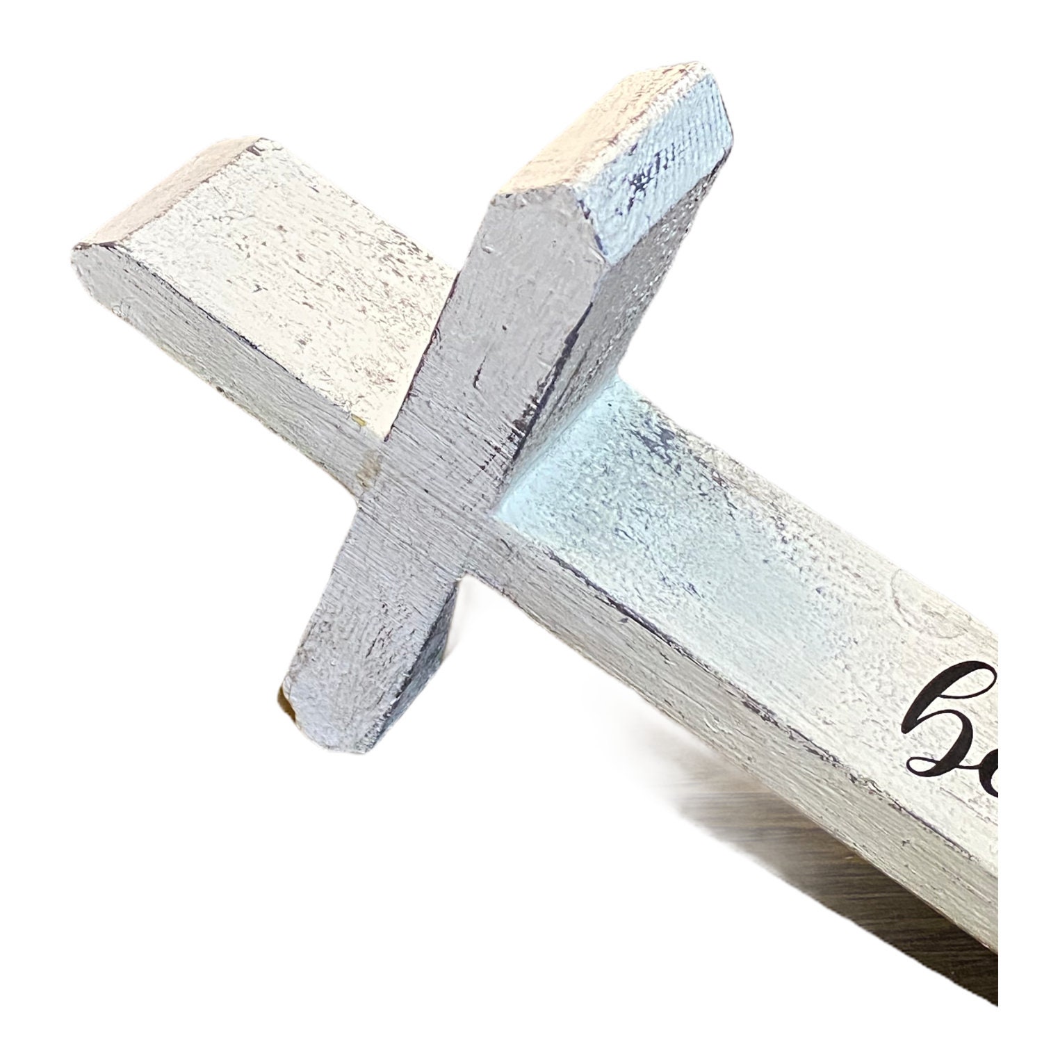 Be Still Wooden Cross Wooden Distressed Cross Shelf Sitter - Etsy