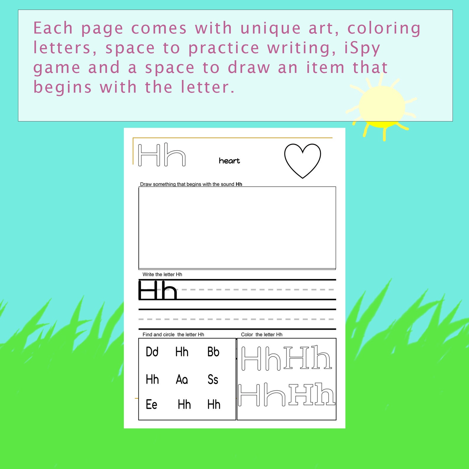 Homeschool Letters Activity, Practice Writing, Letter Sounds, Letter ...