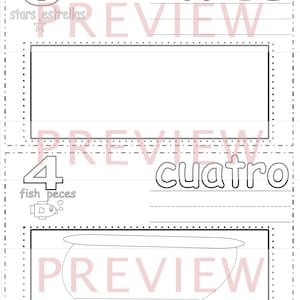 Spanish Number Booklet Homeschool Spanish Lesson (Download Now) - Etsy