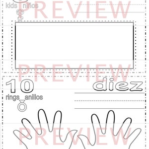 Spanish Number Booklet Homeschool Spanish Lesson (Download Now) - Etsy