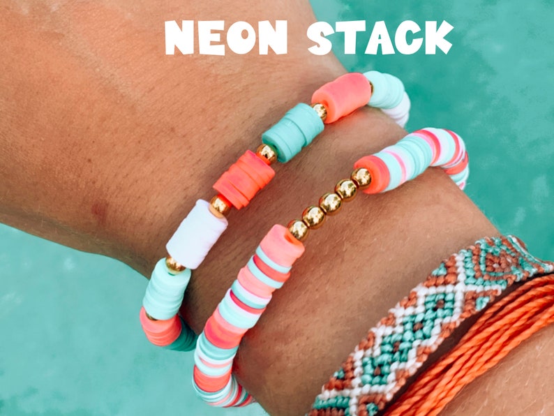 Neon Stack - Etsy