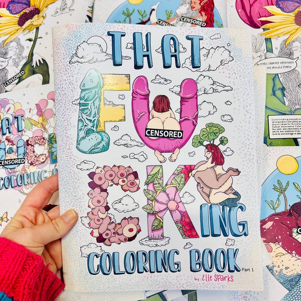 Sex Coloring Book Etsy