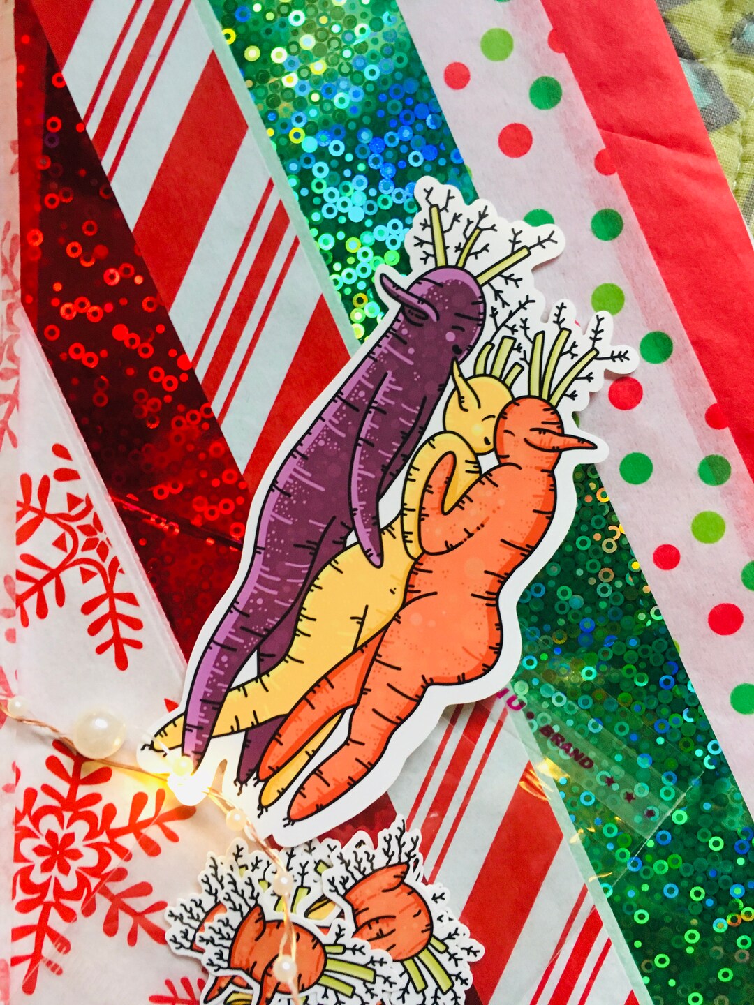 Carrot Trio , Polyamory , Threesome , Polyam ,valentines Gift , Love ...