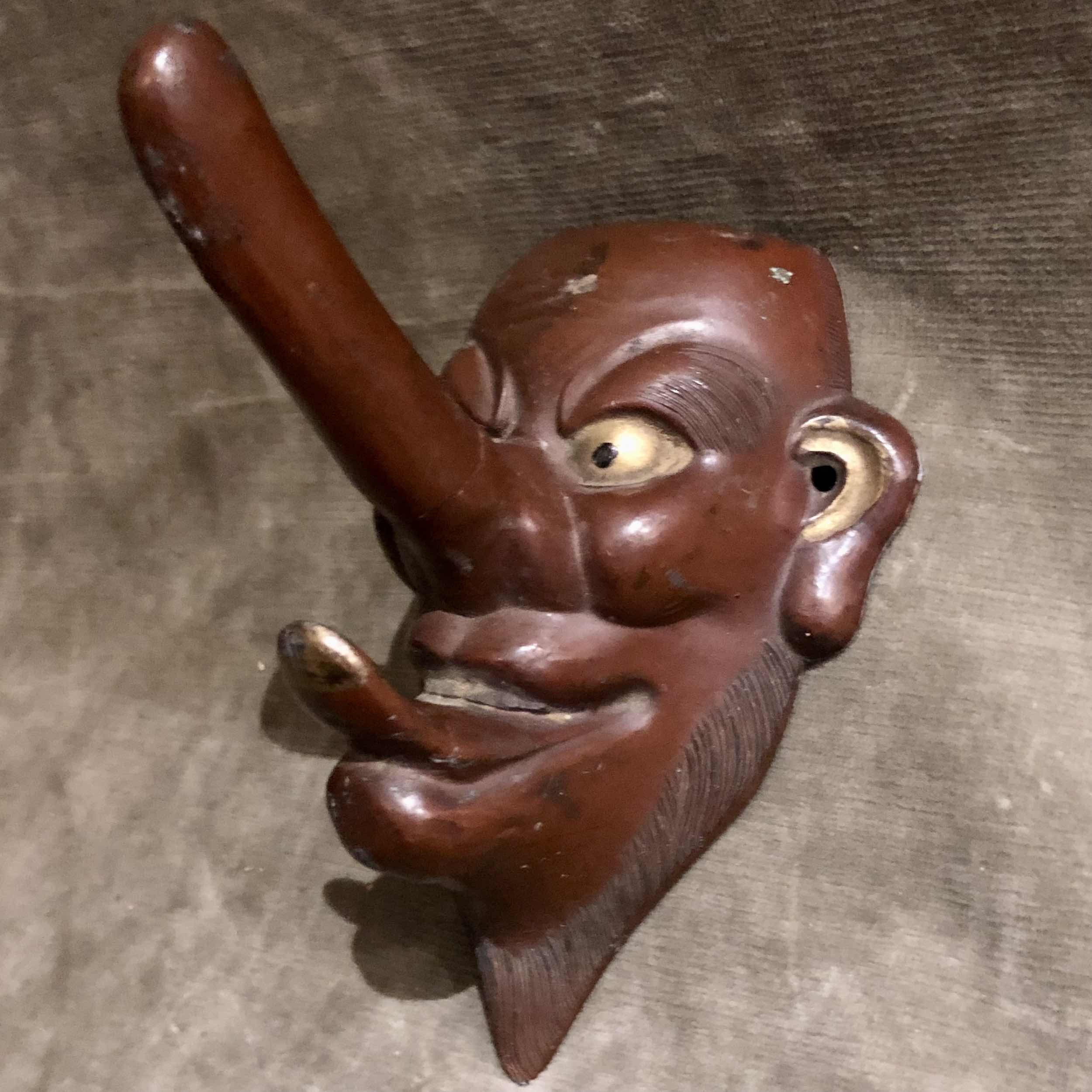 Vintage Devil Face Coat Hook - Etsy