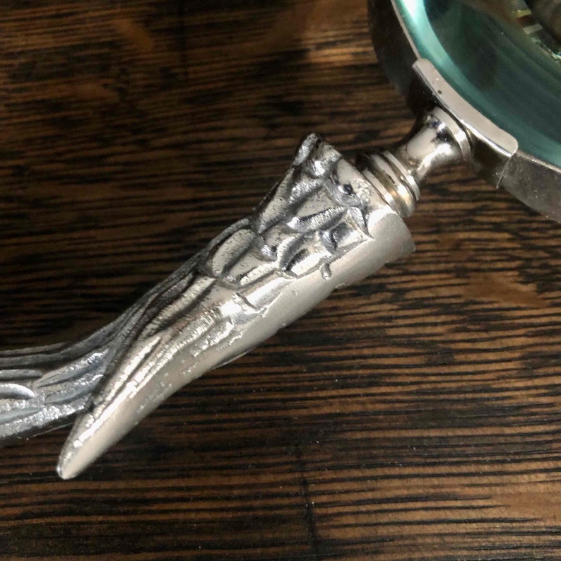 Vintage Desk Magnifying Glass - Etsy