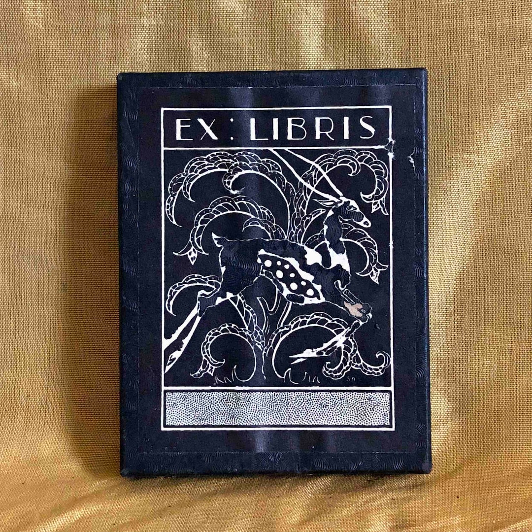 Vintage Book Labels - Etsy