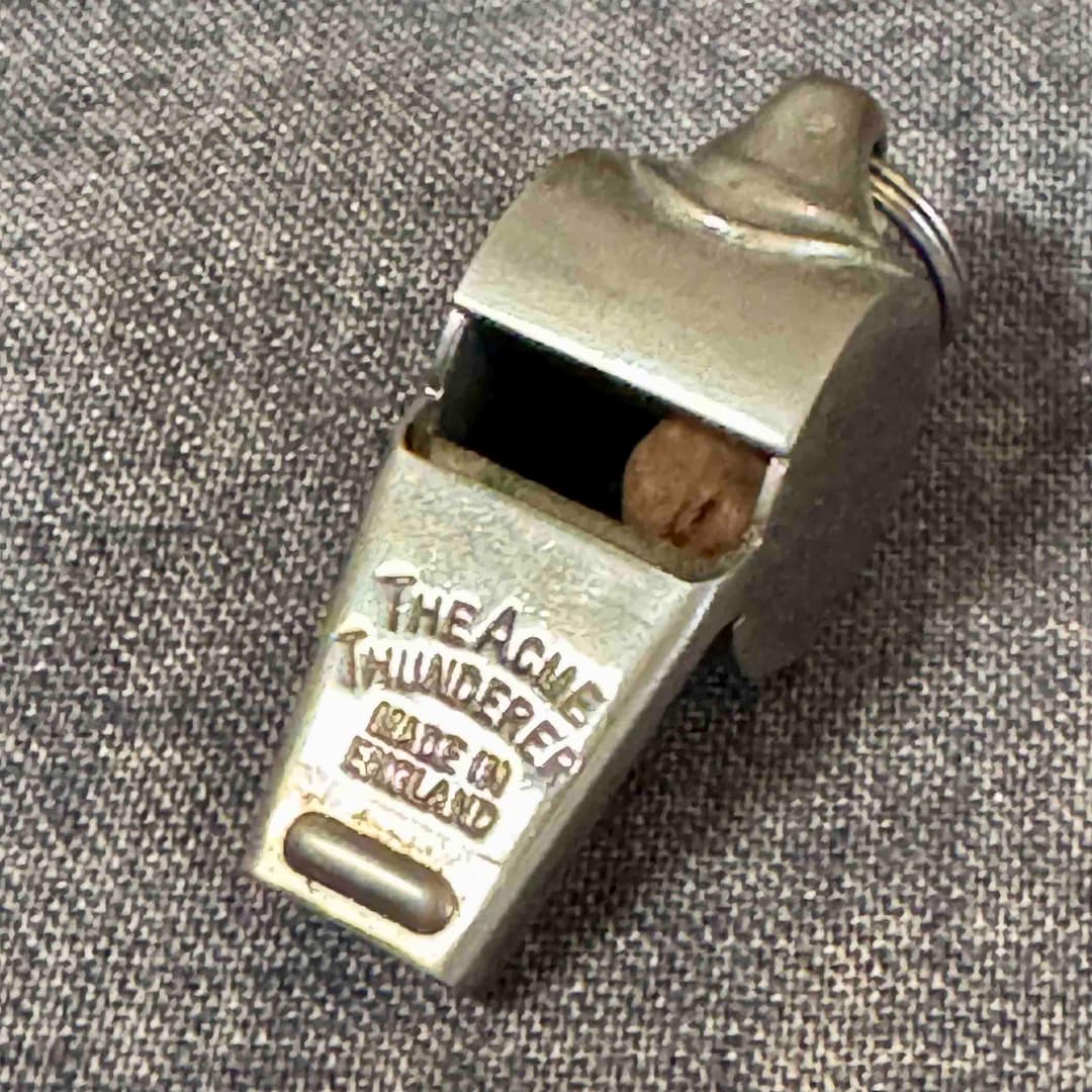 Vintage Acme Thunderer Whistle - Etsy