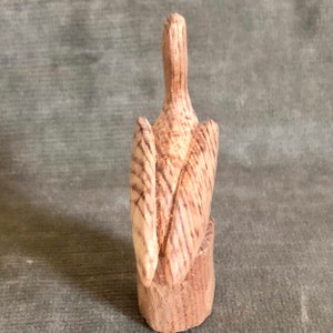 Vintage Miniature Pelican Carving - Etsy