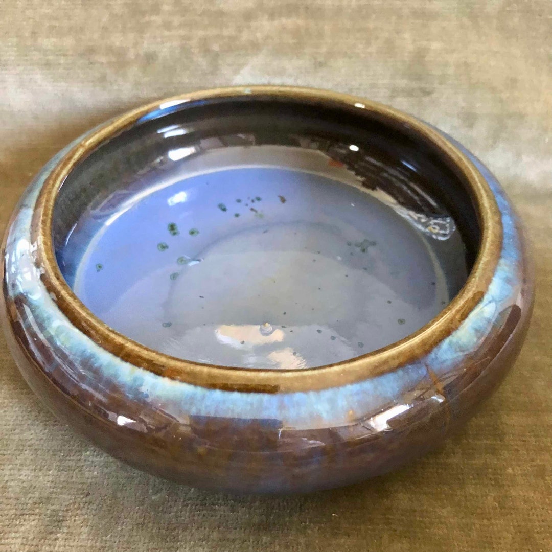 Fulper Pottery Flambe Bulb Pot - Etsy