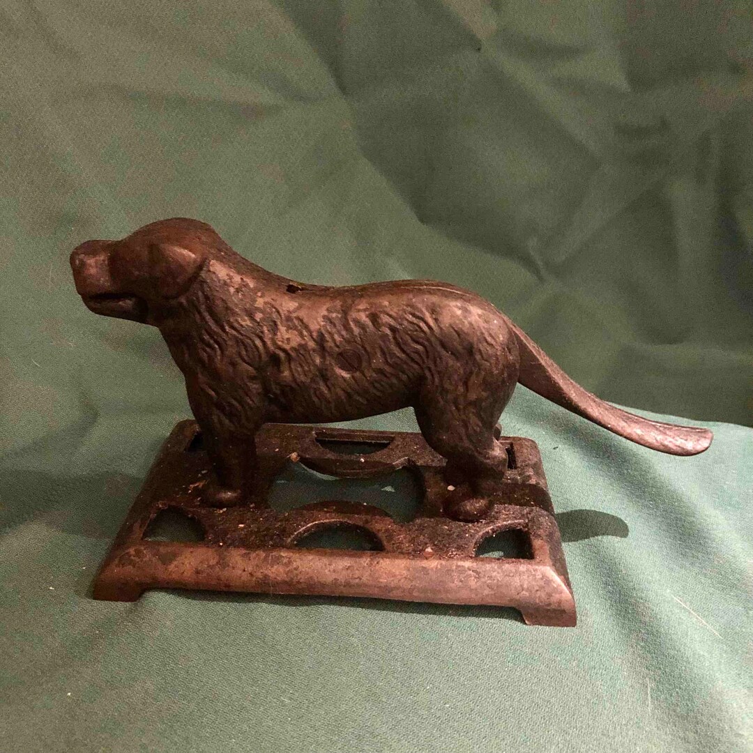Antique Cast Iron Dog Nut Cracker - Etsy