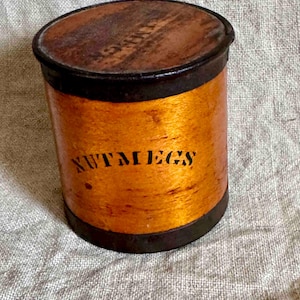 Vintage Utility Veneer Container - Etsy