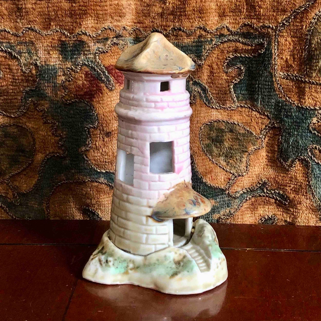 Staffordshire Lighthouse Fish Tank Ornament - Etsy