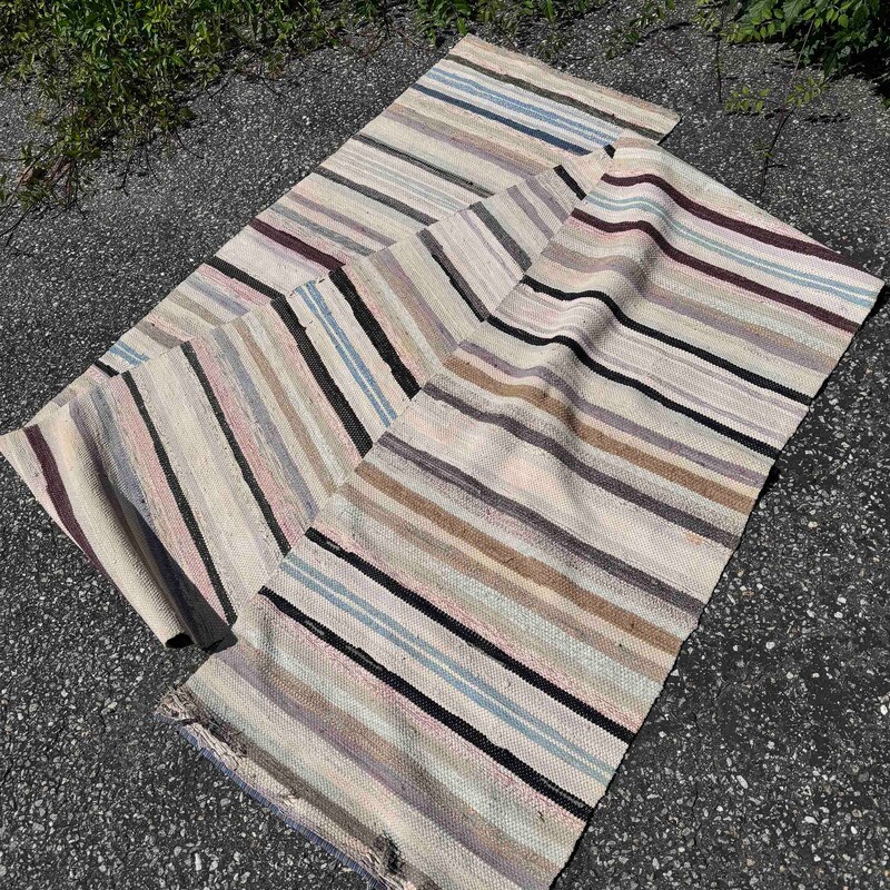 Loom Woven Rag Rugs - Etsy