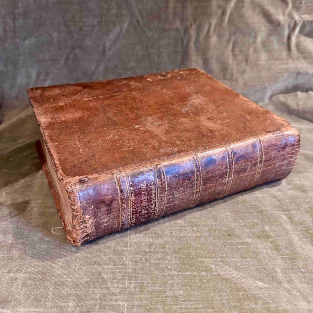 1819 Large Folio Bible - Etsy