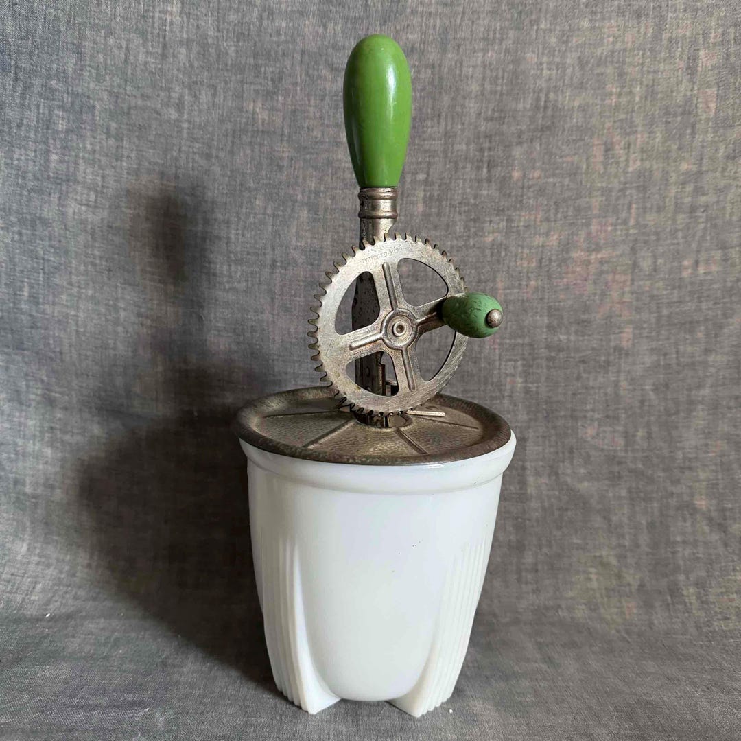 Antique A&J Rotary Whipper - Etsy