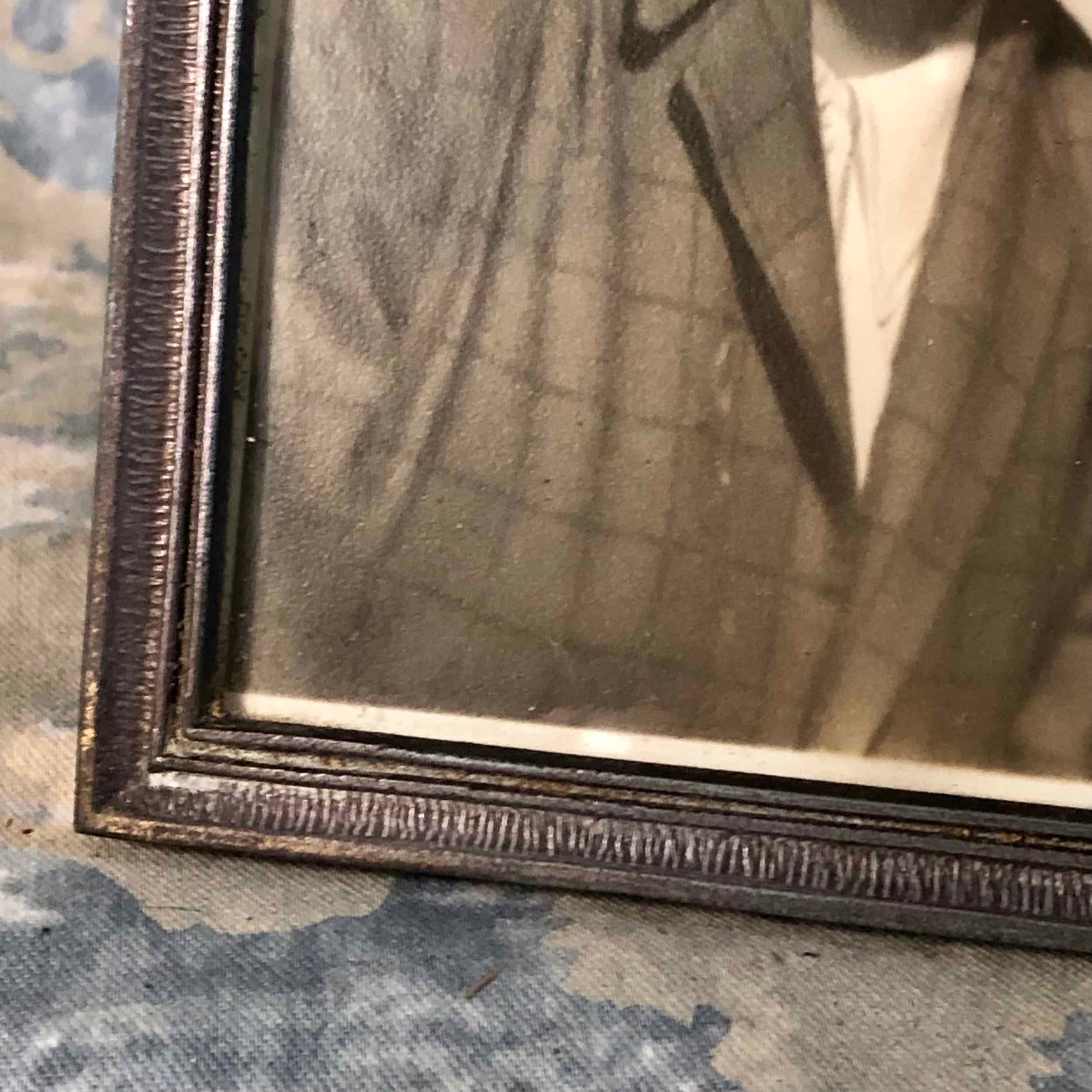 Vintage 5x7 Bronze Standing Photo Frame - Etsy