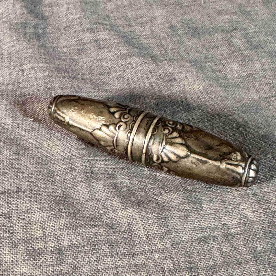 Antique Ornate Pocket Corkscrew, Silver Travel Corkscrew, Vintage Wine ...