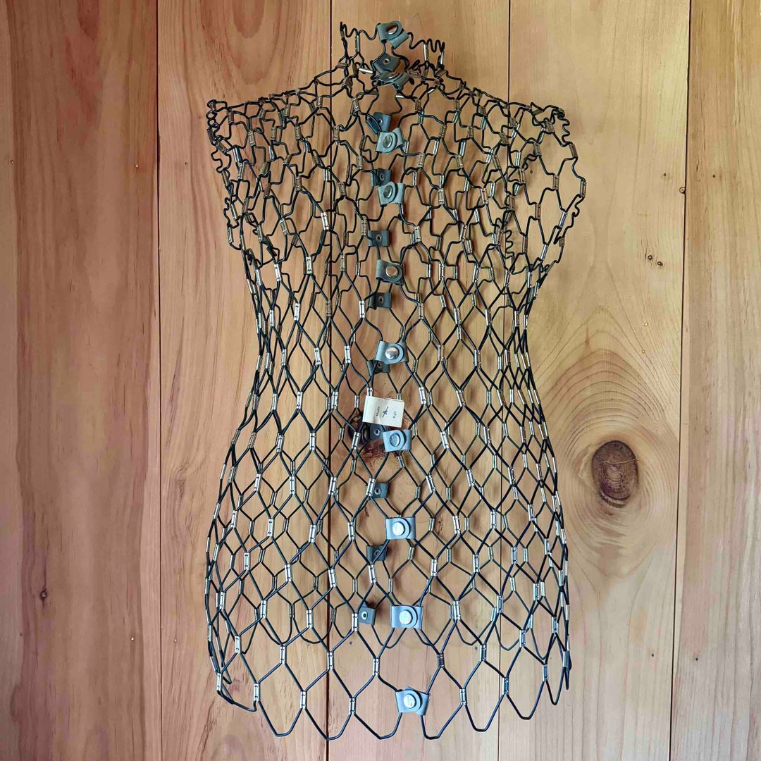 Vintage "my Double" Adjustable Wire Dressmakers Form - Etsy