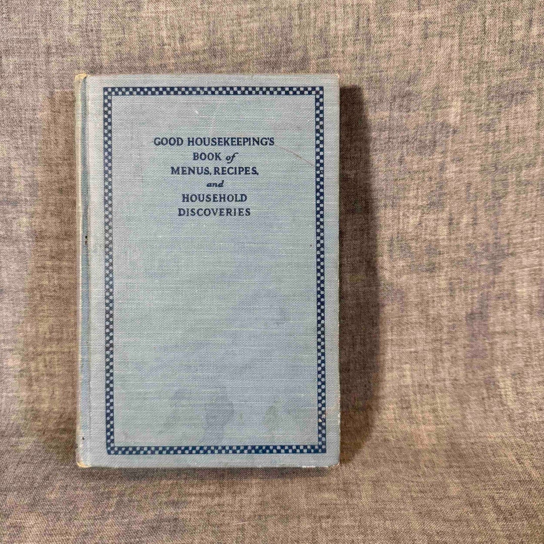 Vintage Good Housekeeping Book - Etsy