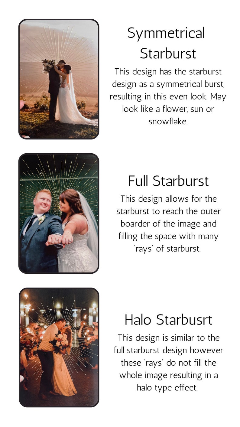 Custom Handstitched Photograph | Starburst | Photo Embroidery, Custom ...