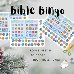 Bible Bingo Cards, Sunday School Activity, Kids Bible Game, Printable ...