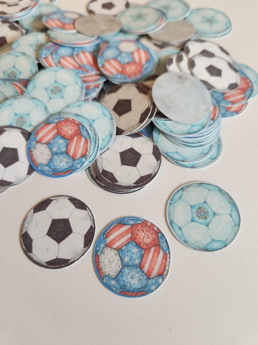 Soccer Ball Confetti, Sports Confetti, Soccer Ball Craft, Soccer Table ...