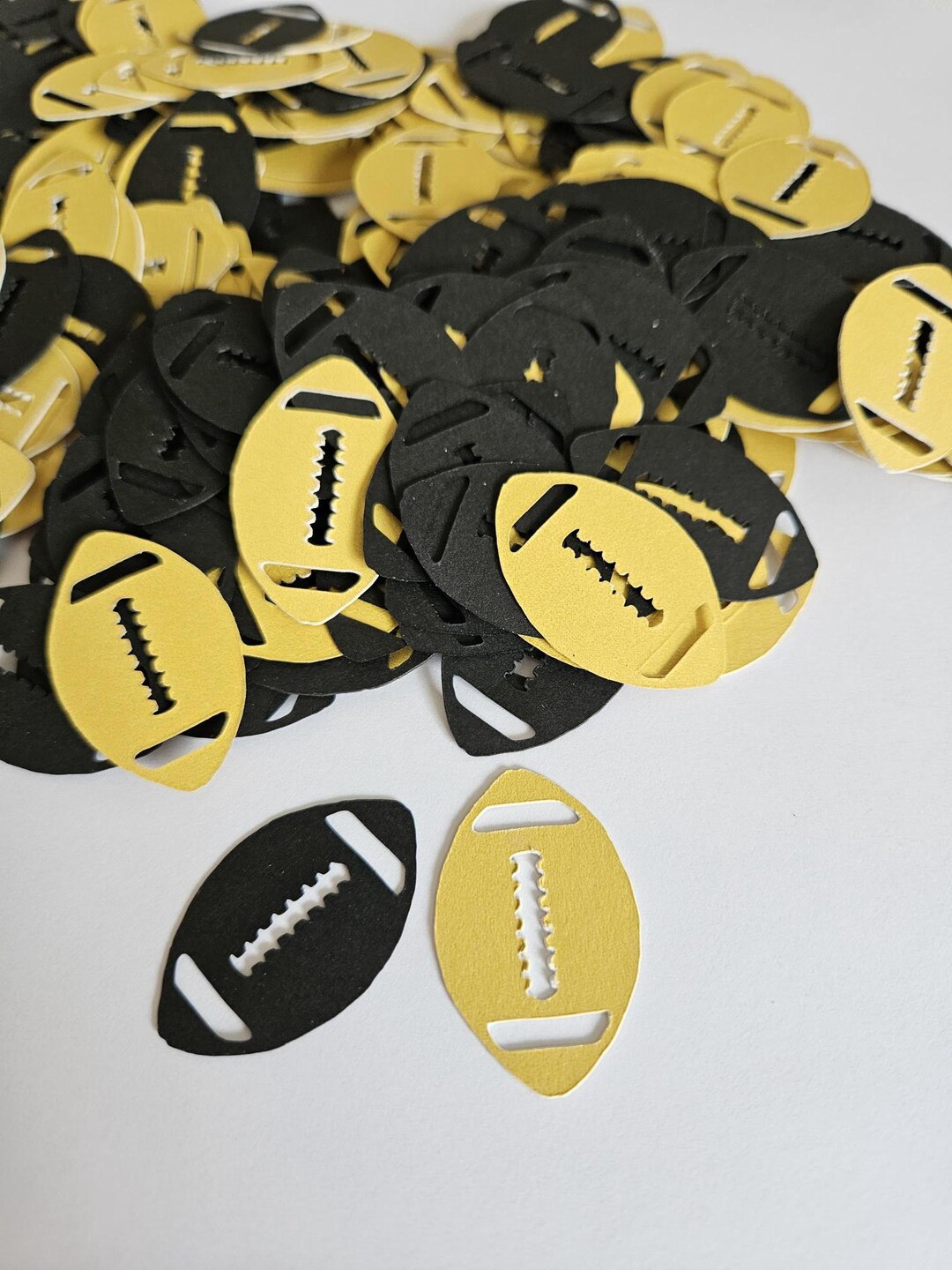 Football Confetti, Team Colored Football Table Decor, Sports Craft ...