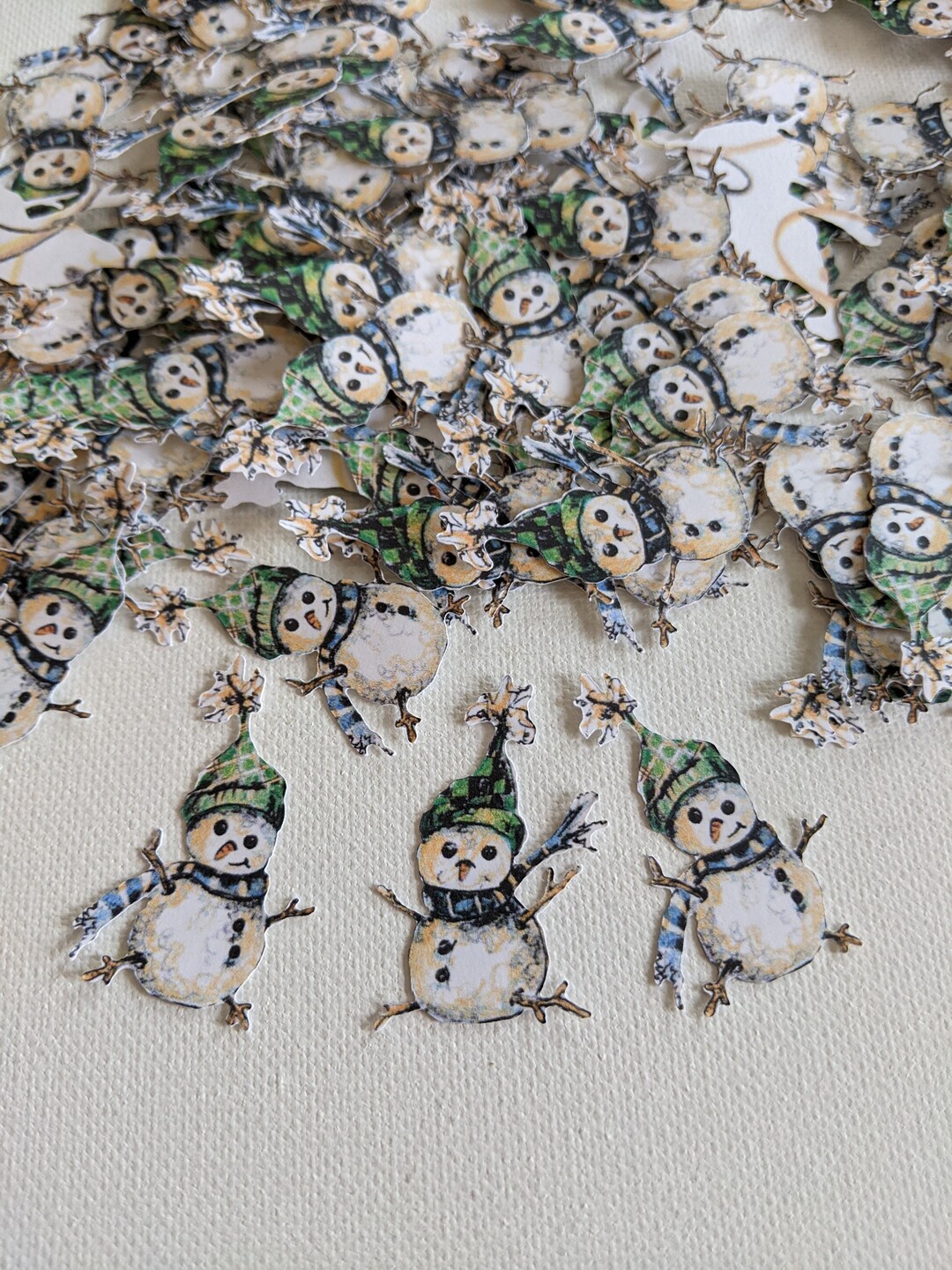 Snowmen Confetti, Christmas Party Table Decoration, Winter Craft ...