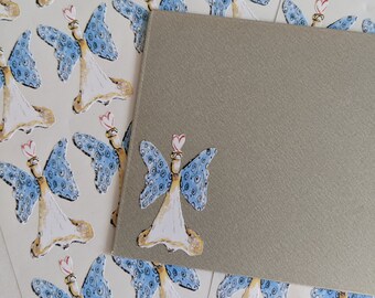 Raised Angel Stickers - Etsy