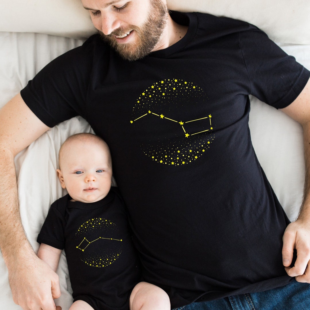 Big Dipper Little Dipper Dad Baby Matching Shirts, Space Gift for ...