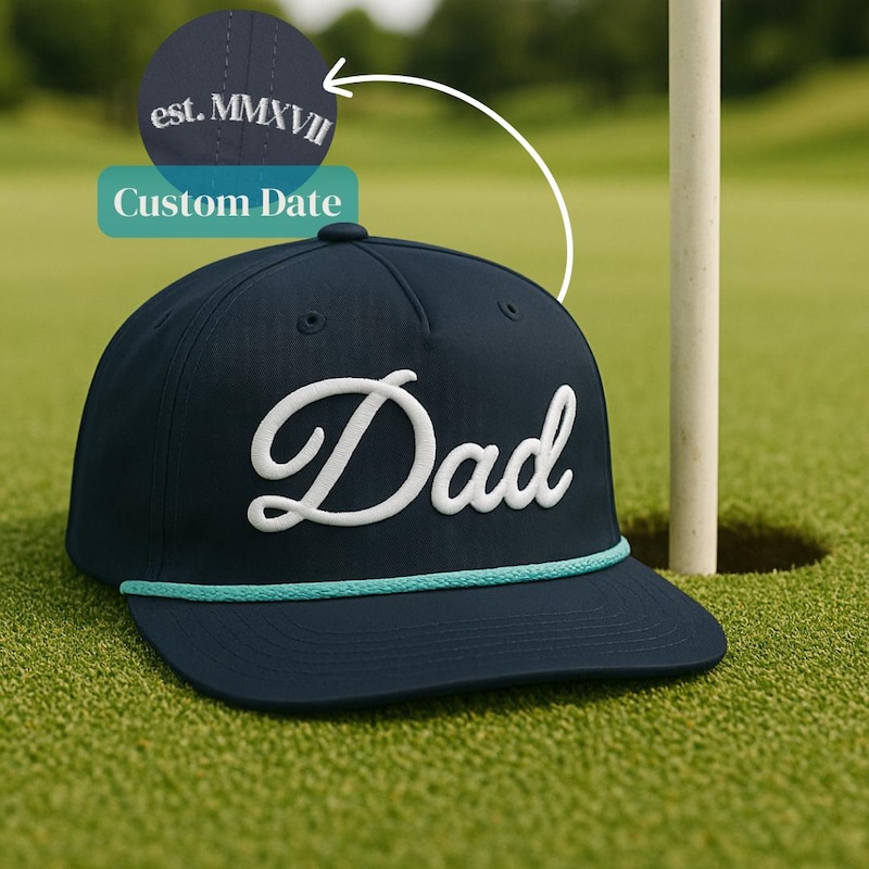 White Men Golf Hat - Etsy