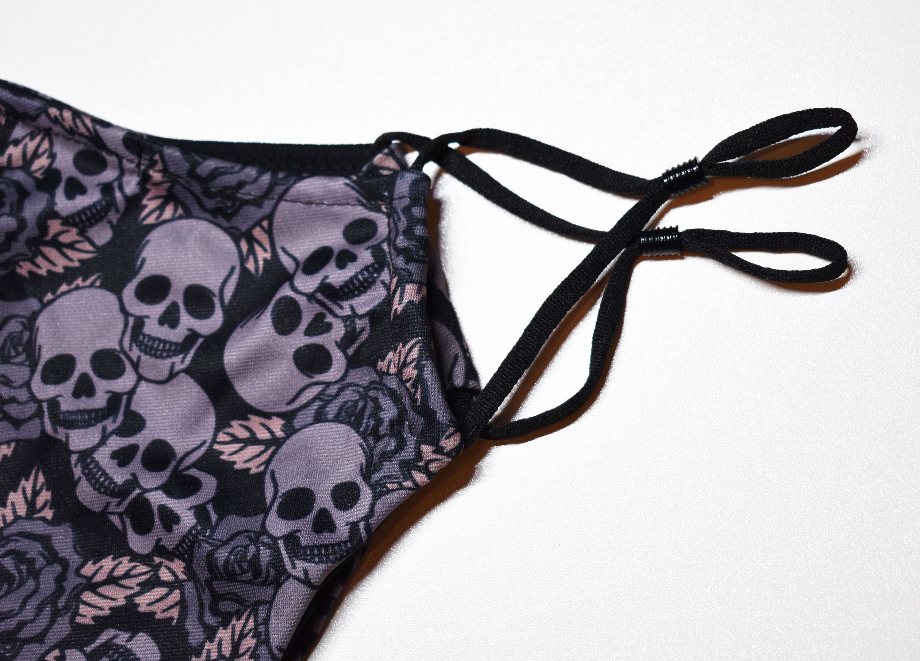 Halloween Beard Masks for Bearded Men. Skulled Style Halloween Mask ...