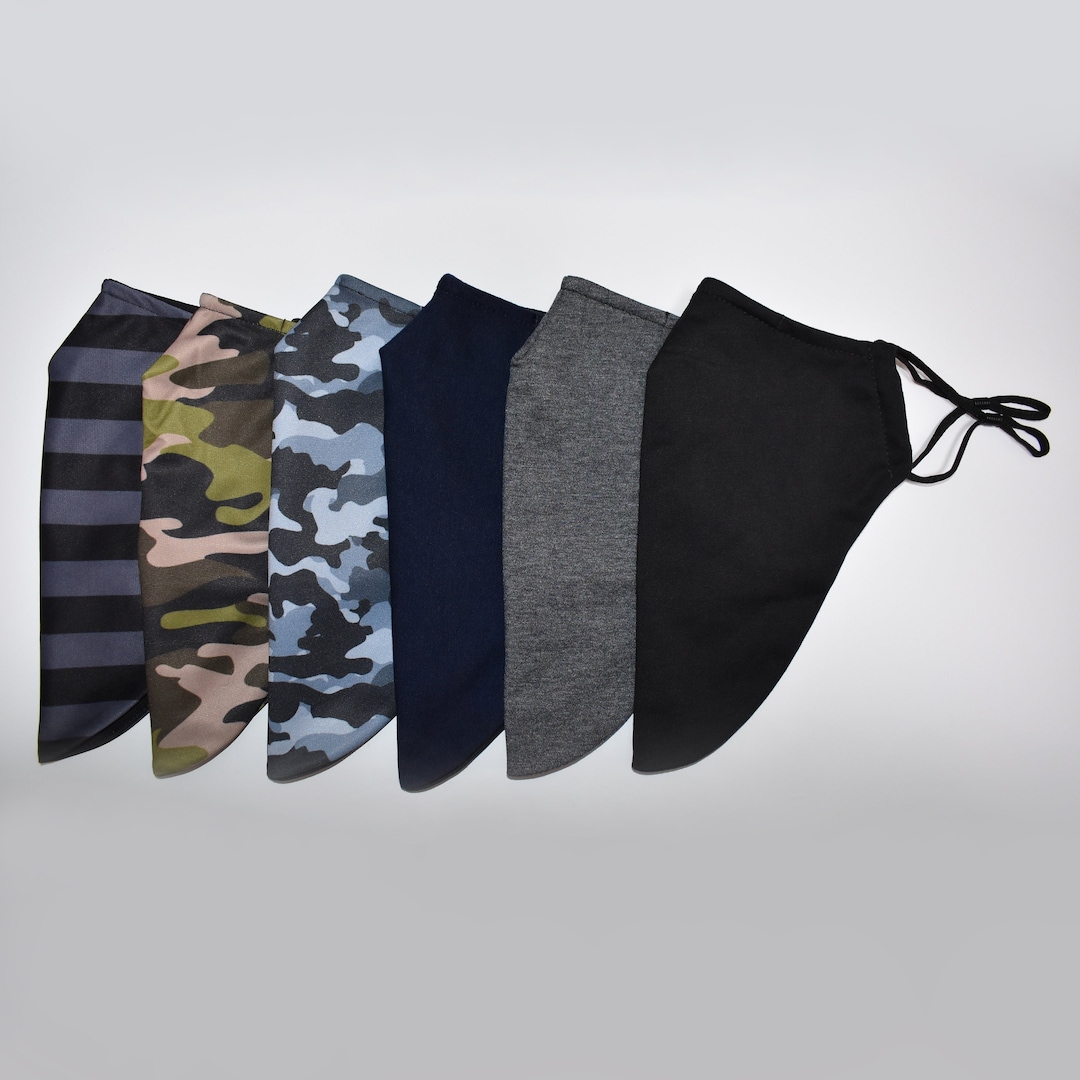 Medium Beard Mask for Bearded Men. Beard Friendly Face Mask. Face Mask ...