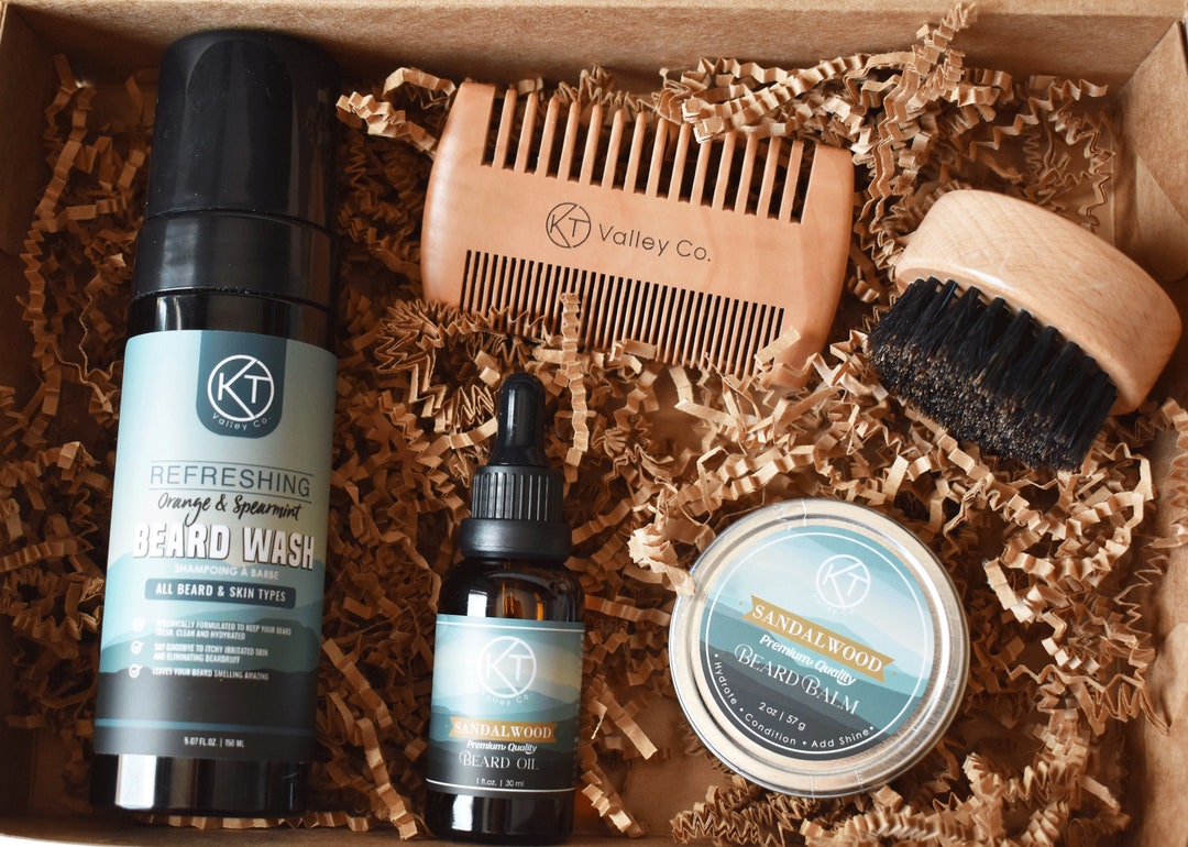 Ultimate Beard Care Kit for Men. Handmade Beard Care Kit for Him ...