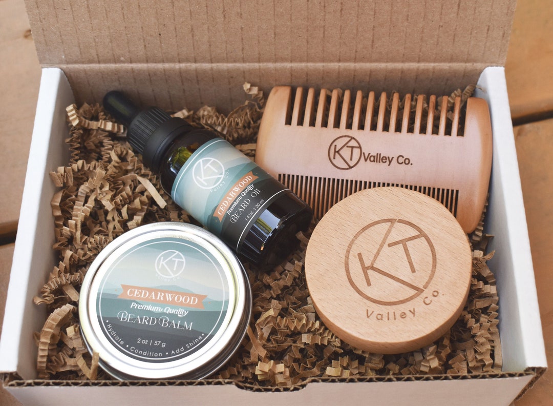 Handcrafted Beard Gift Set. Handcrafted Beard Care Kit. Gift Set for ...
