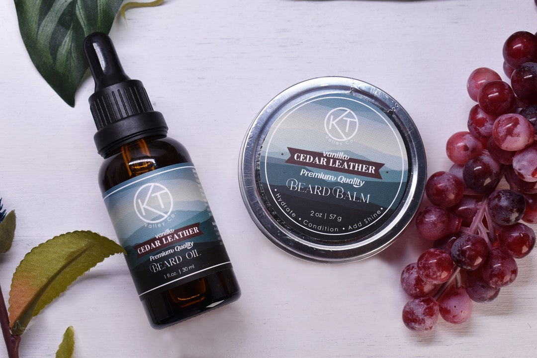 Natural Beard Care Kit for Men. Handmade Grooming Kit for Men. Gift Set ...