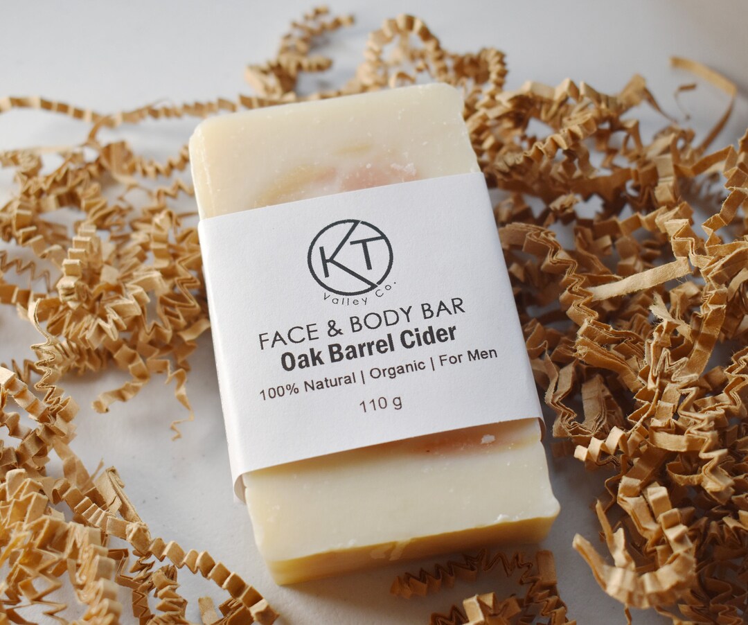 Oak Barrel Cider Soap Bar. Natural Face & Body Soap Bar. Softening and ...