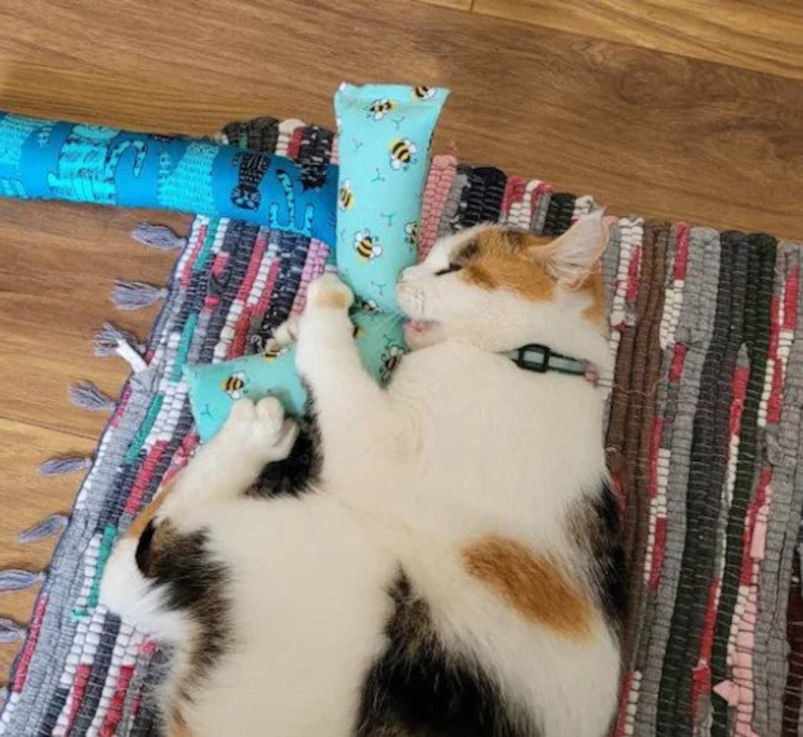 Catnip Kicker Cat Toy, 12 Inches Long, Filled With Polyester Filling ...