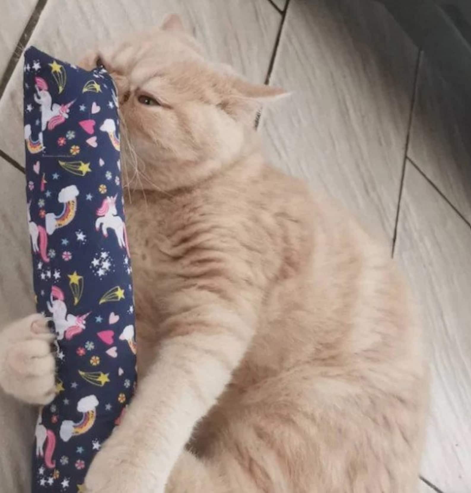 Catnip Kicker Cat Toy, 12 Inches Long, Filled With Polyester Filling ...