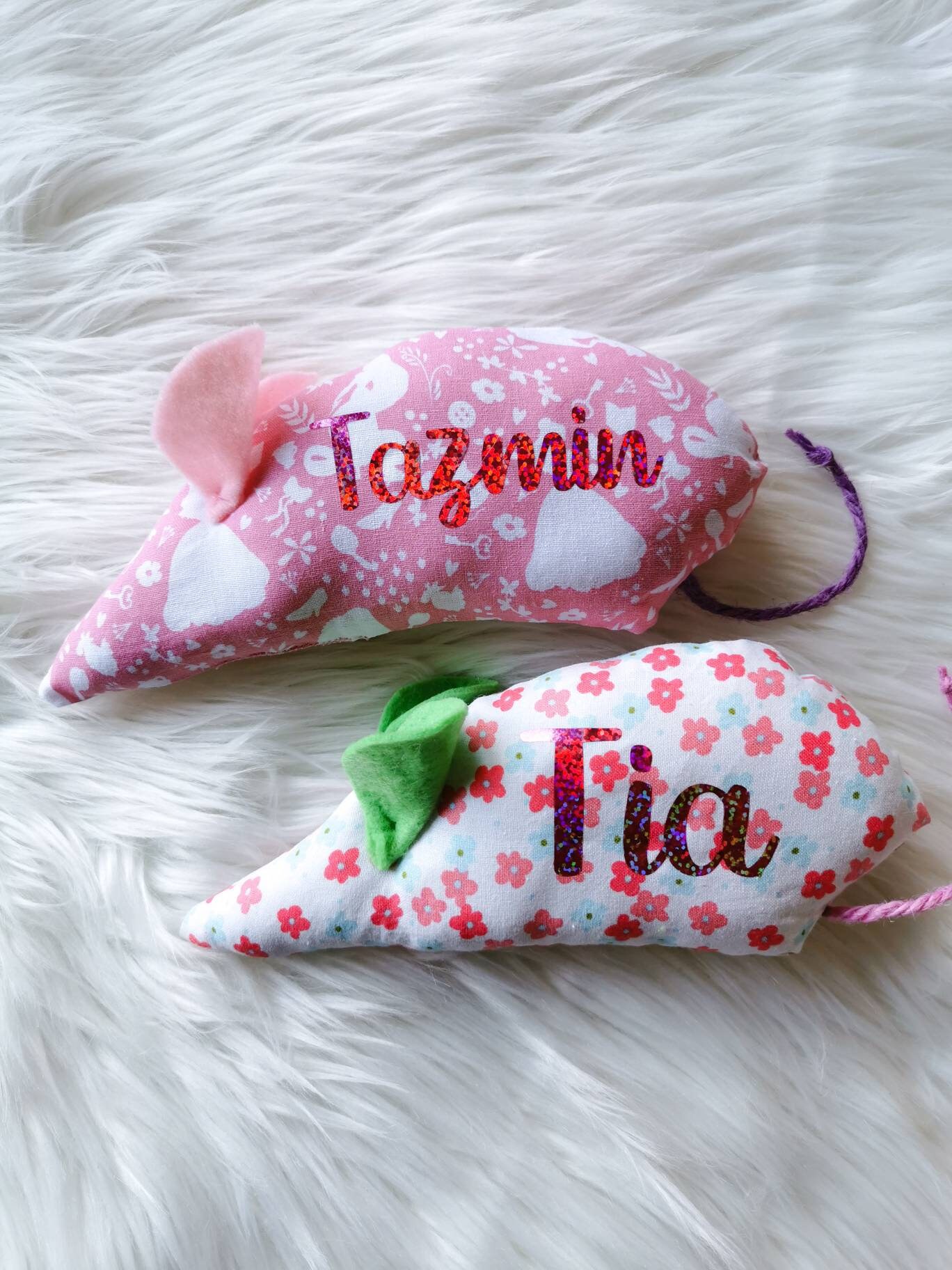 Personalised Catnip Mouse Cat Toy 8 Inch Custom High Quality | Etsy