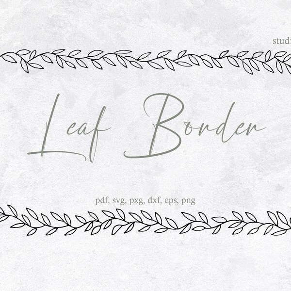 Foliage Border - Etsy